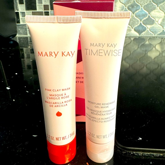 Mary Kay | Makeup | Mary Kay Set Of 2 Mini Masks Moisture Renewing Gel ...